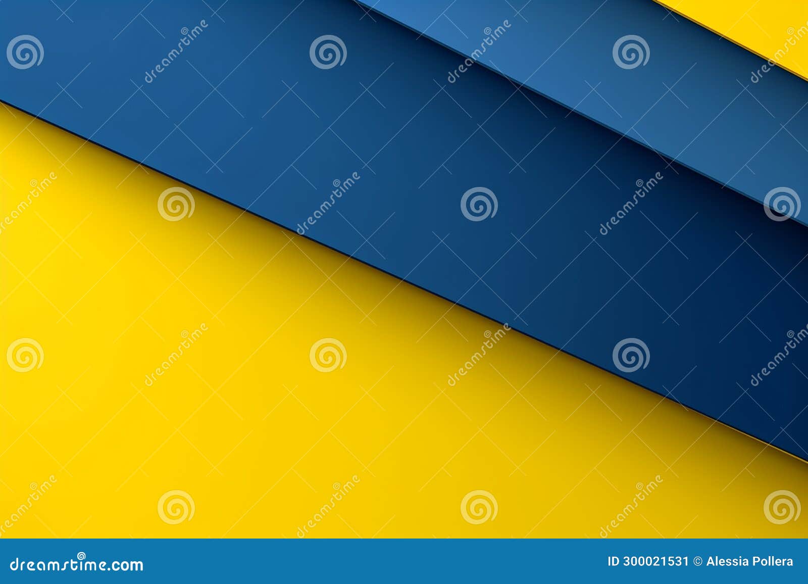 A Modern Minimal Abstract Background with Blue and Yellow Lines Stock ...