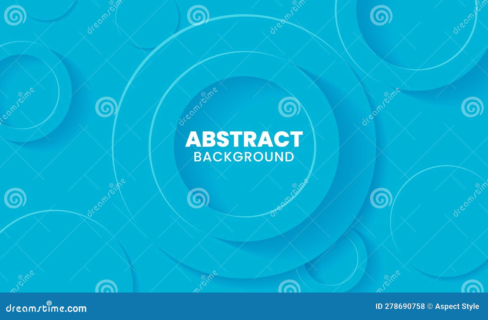 Modern Minimal Abstract 3d Circle Background. Realistic Geometric ...