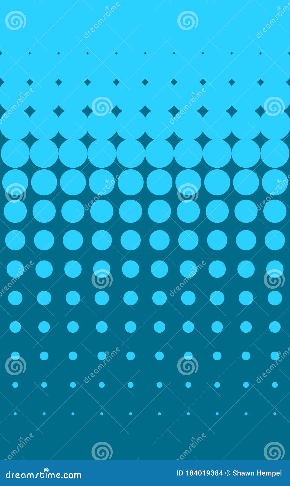 Modern Minimal Blue Circle Gradient Geometrical Pattern Background ...