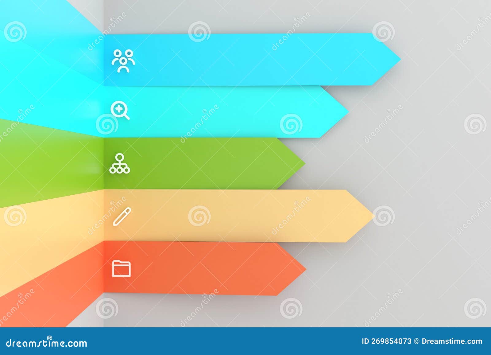 Modern and Minimal Design for Infographics Options Background Stock ...