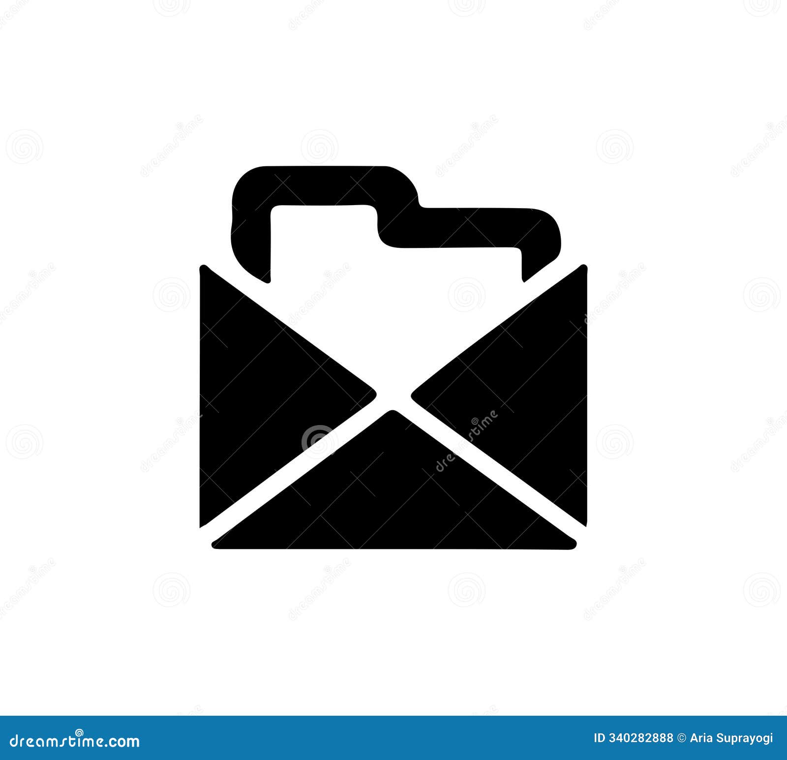 Folder Icon Modern Simple Vector Minimal Stock Illustration ...