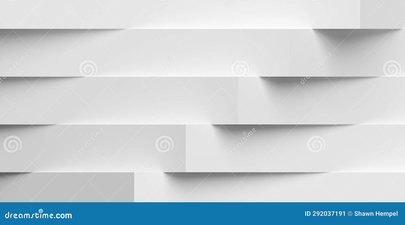 Modern Minimal White Evenly Stacked and Rotated Boxes with Soft Shadow ...