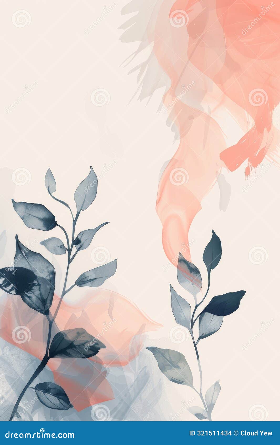 Modern Minimalist Background with Soft, Muted Gradients. Stock ...