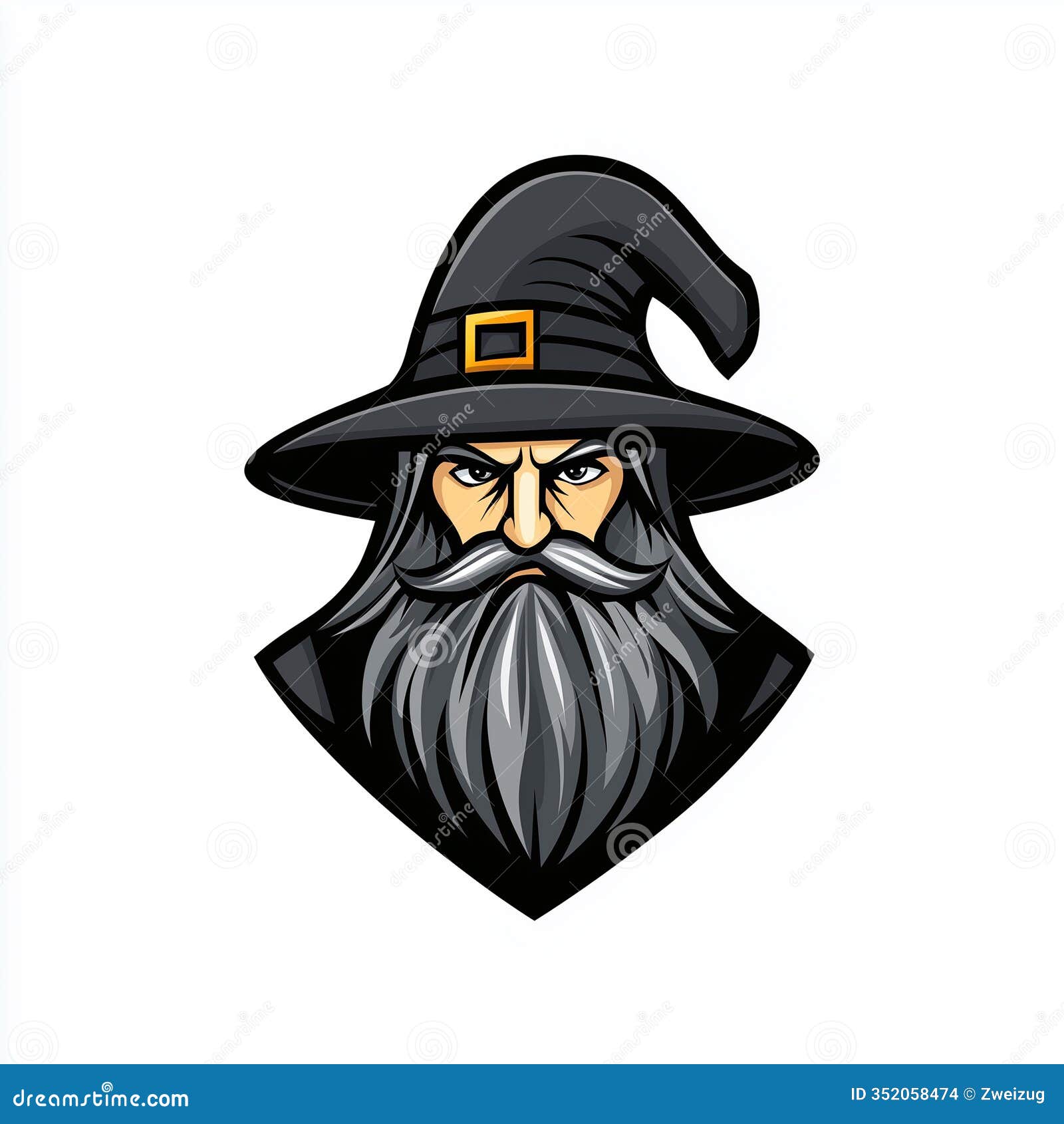 Wizard Logo Vector Icon Design Graphic for Digital and Print Media ...