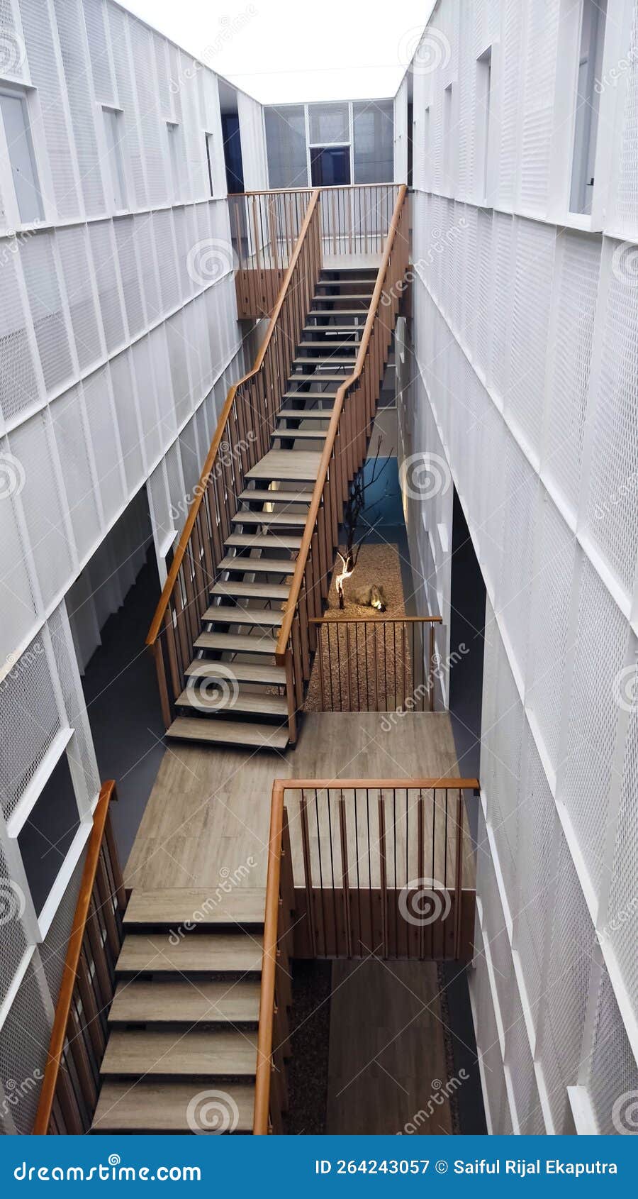 Modern Minimalist Industrial Connecting Way Stock Image - Image of ...