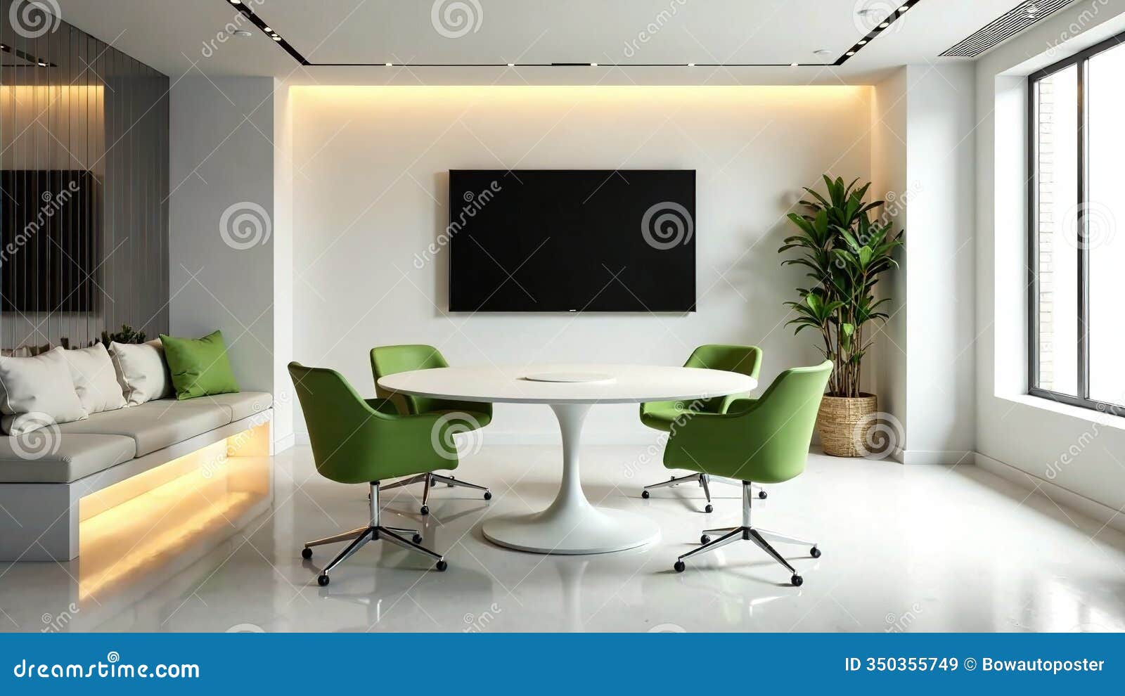 Modern Minimalist Meeting Room Design a Collaborative Workspace for ...