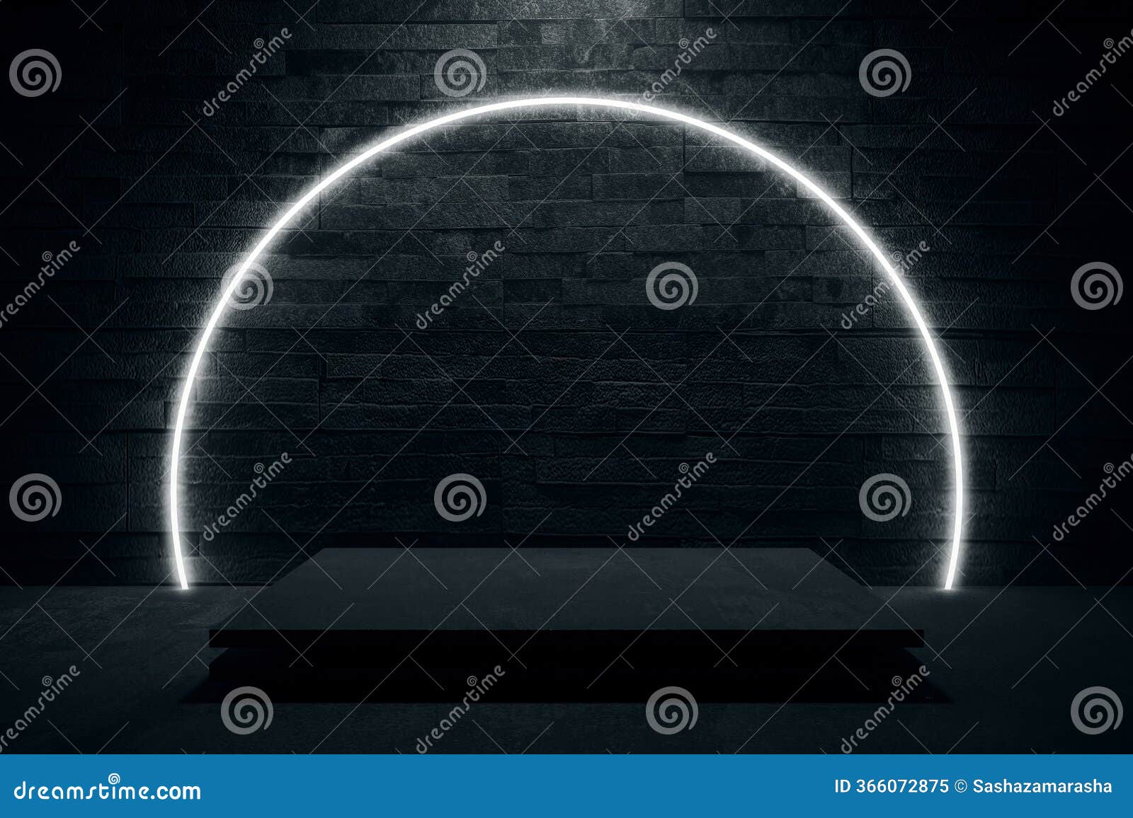 Neon Arch, Podium, Stage Light, Led Arcade. Background, Backdrop For ...