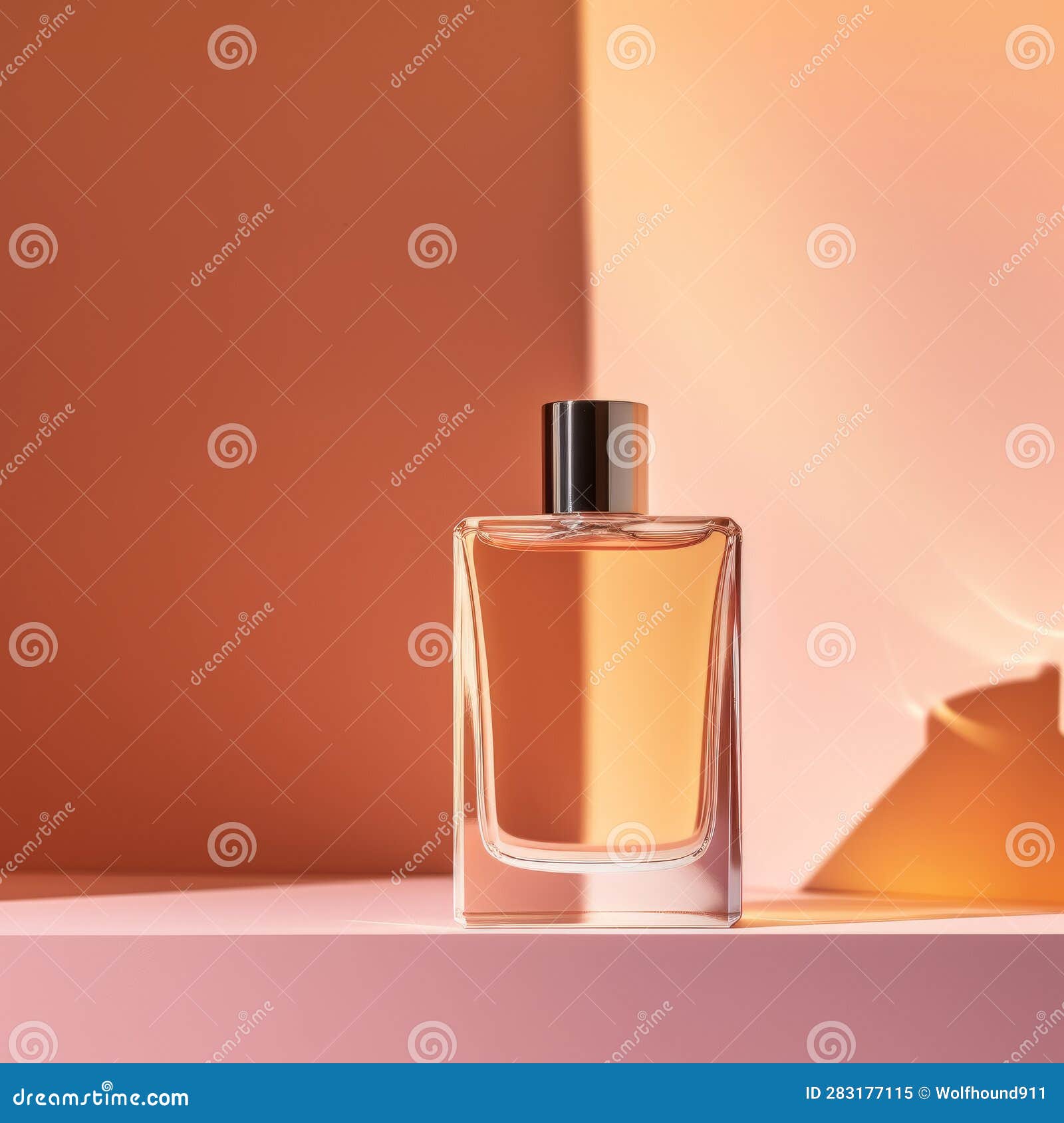 Modern Minimalist Perfume Bottle Design, Isolated. AI Generated Stock ...