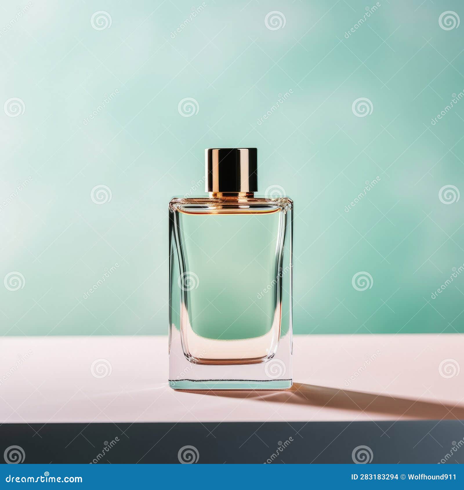 Modern Minimalist Perfume Bottle Design, Isolated. AI Generated Stock ...