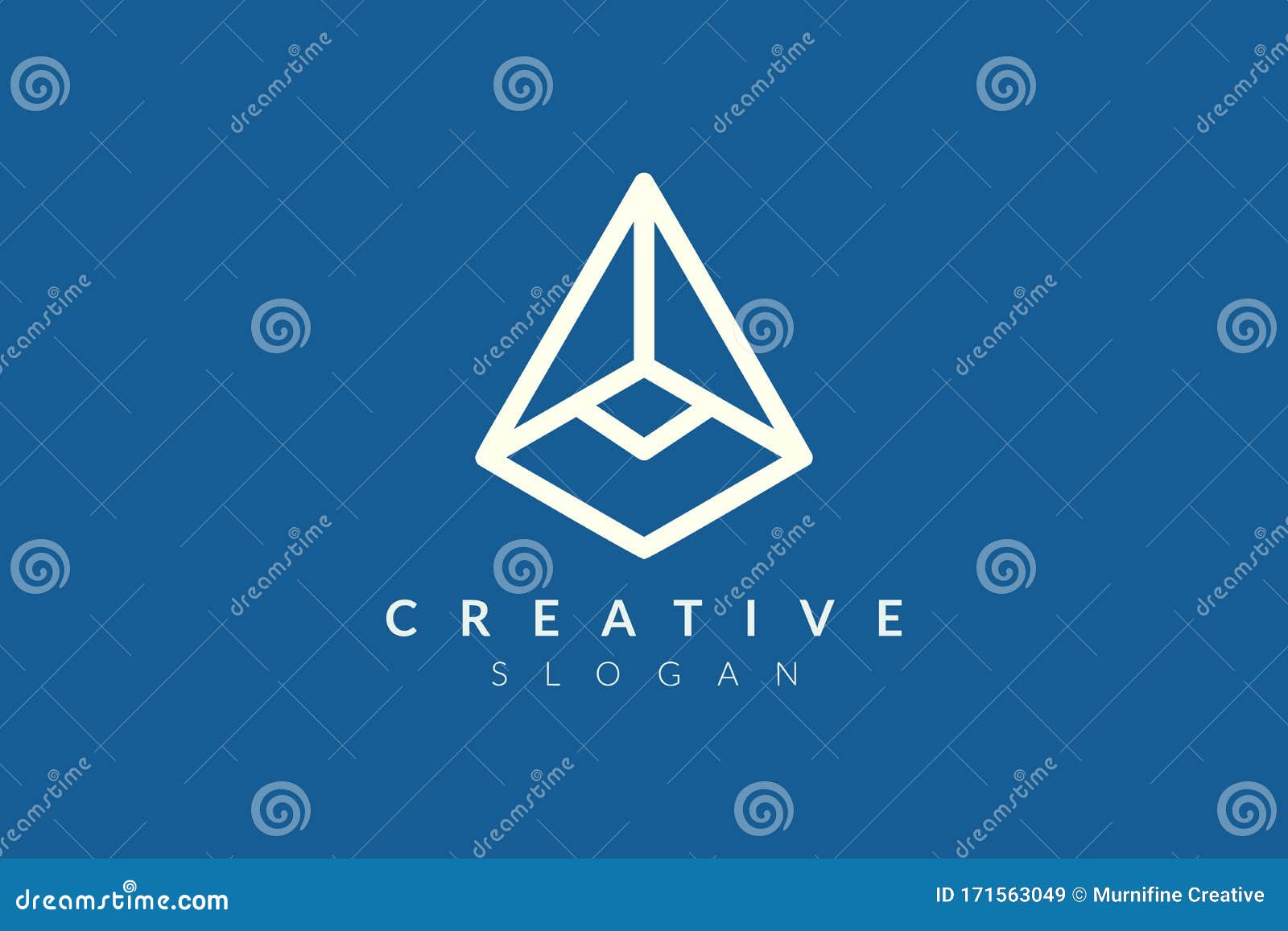 Modern Minimalist Vector. Geometric Shape Logo Stock Vector ...