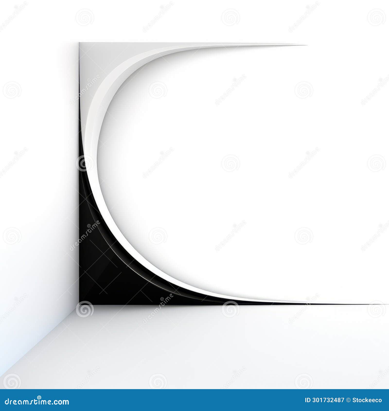 Modern and Minimalist Website Design with Innovative Page Layout Stock ...