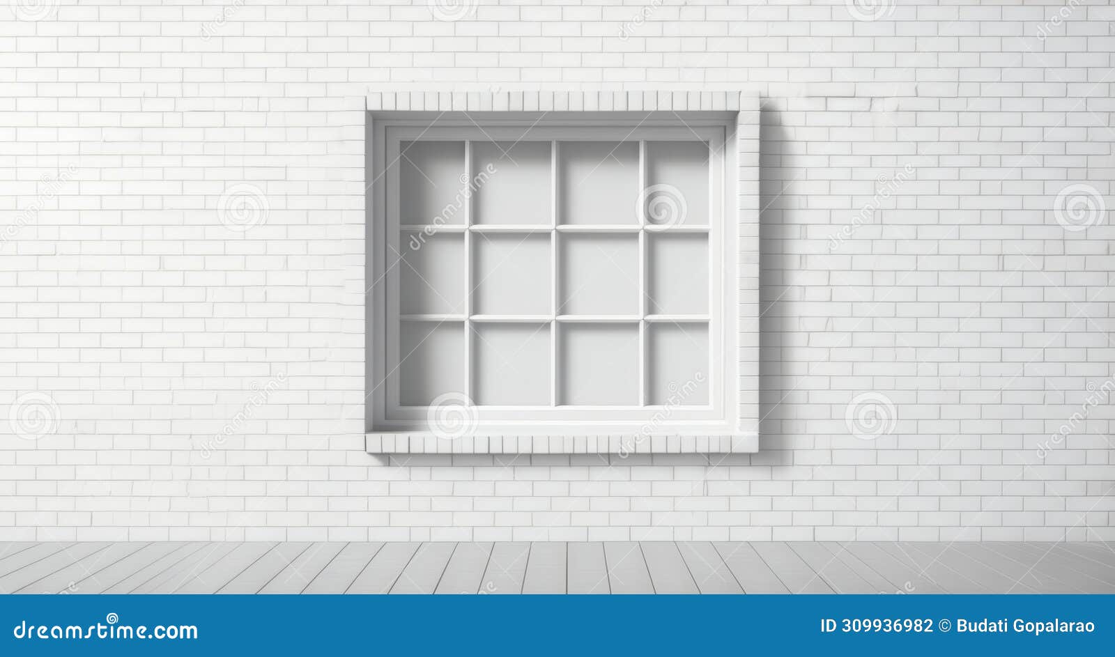 Minimalist 7x5 Window Frame Mockup On Raven Background Stock ...