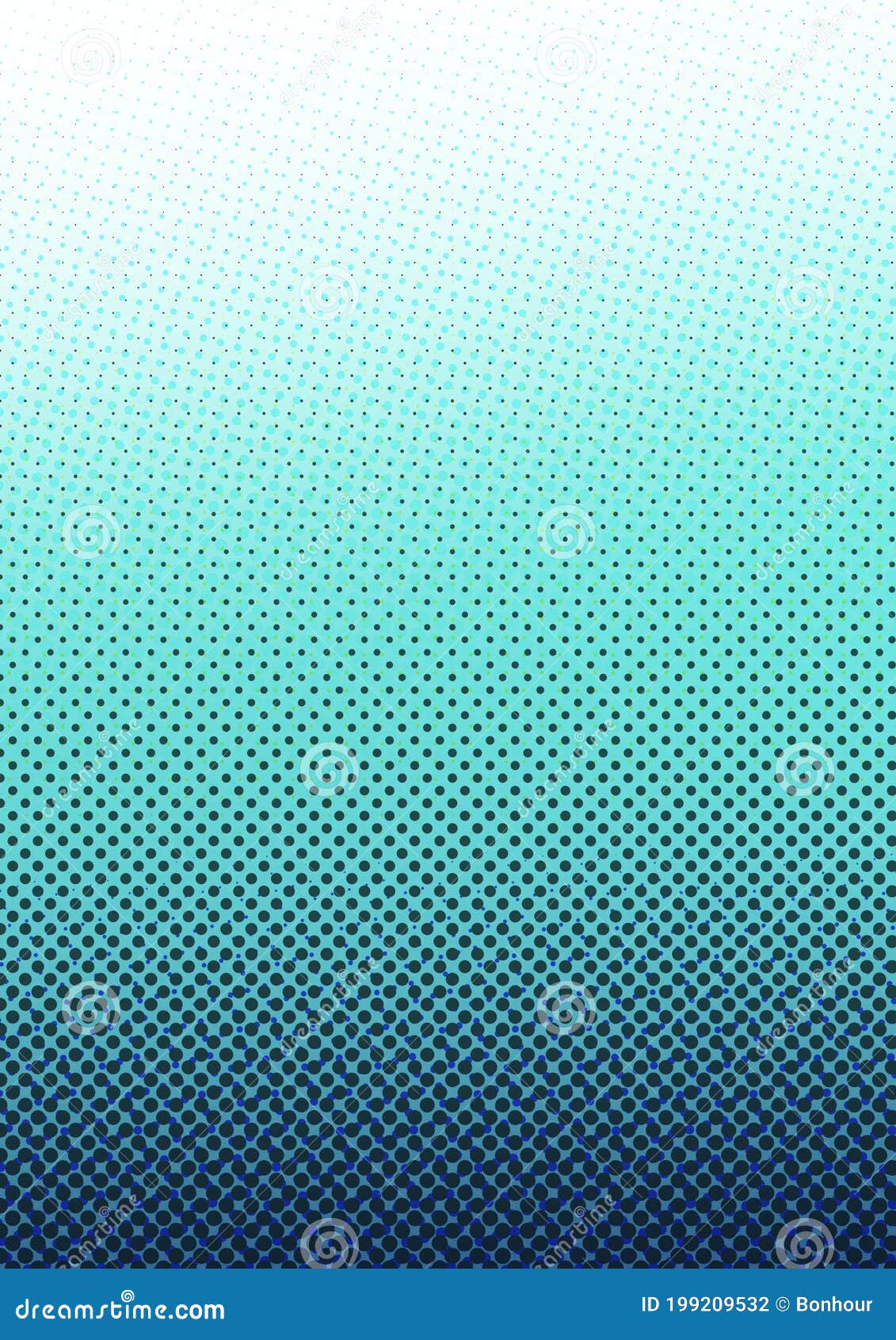 Turquoise Blue with Tiny Polka Dots Digital Abstract Background Stock ...