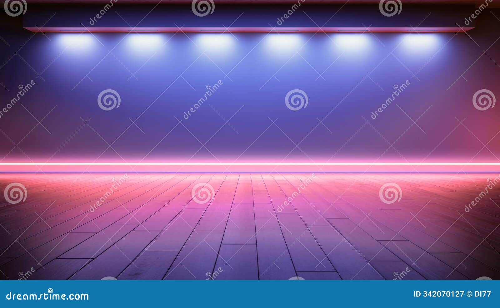 Modern Minimalistic Interior with Led Lighting and Sleek Wooden ...