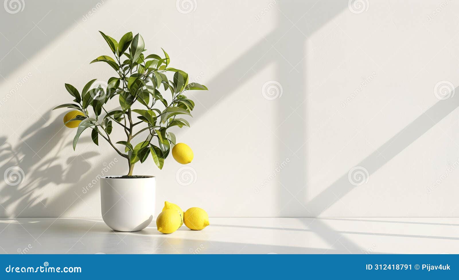 Modern Minimalistic White Kitchen Interior with Quartz Countertop and ...