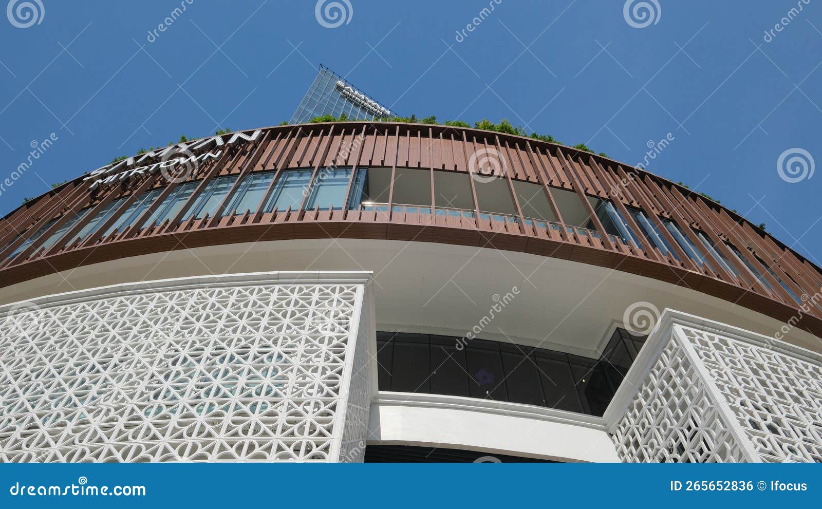 Modern Mixed-use Development Samyan Mitrtown Editorial Photo - Image of ...