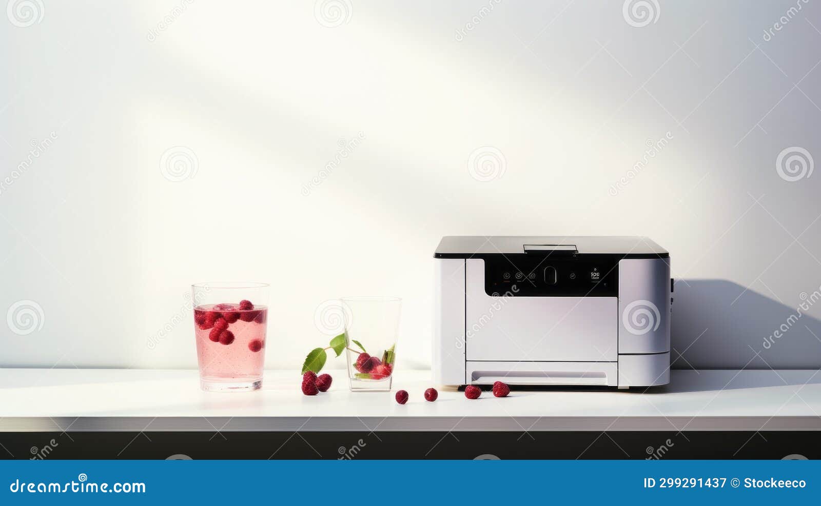 Modern Mixer with Cranberries: a Serene and Interactive Installation ...