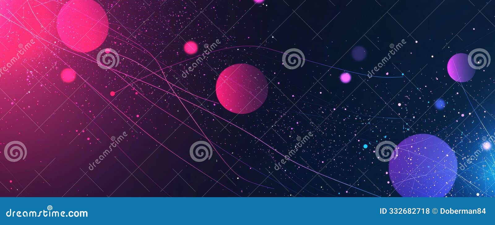 Modern Mobile App Background with Flat Design and Colorful Digital ...