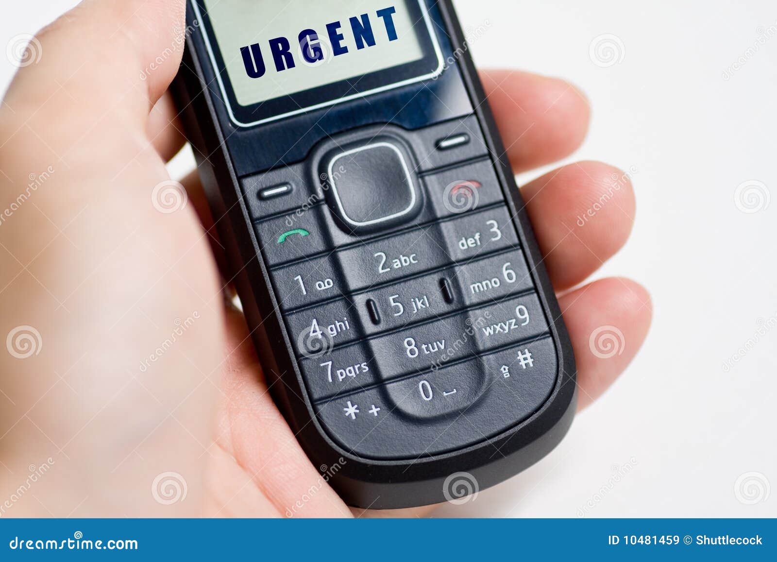 Modern Mobile or Cell Phone Stock Image - Image of hangup, piece: 10481459