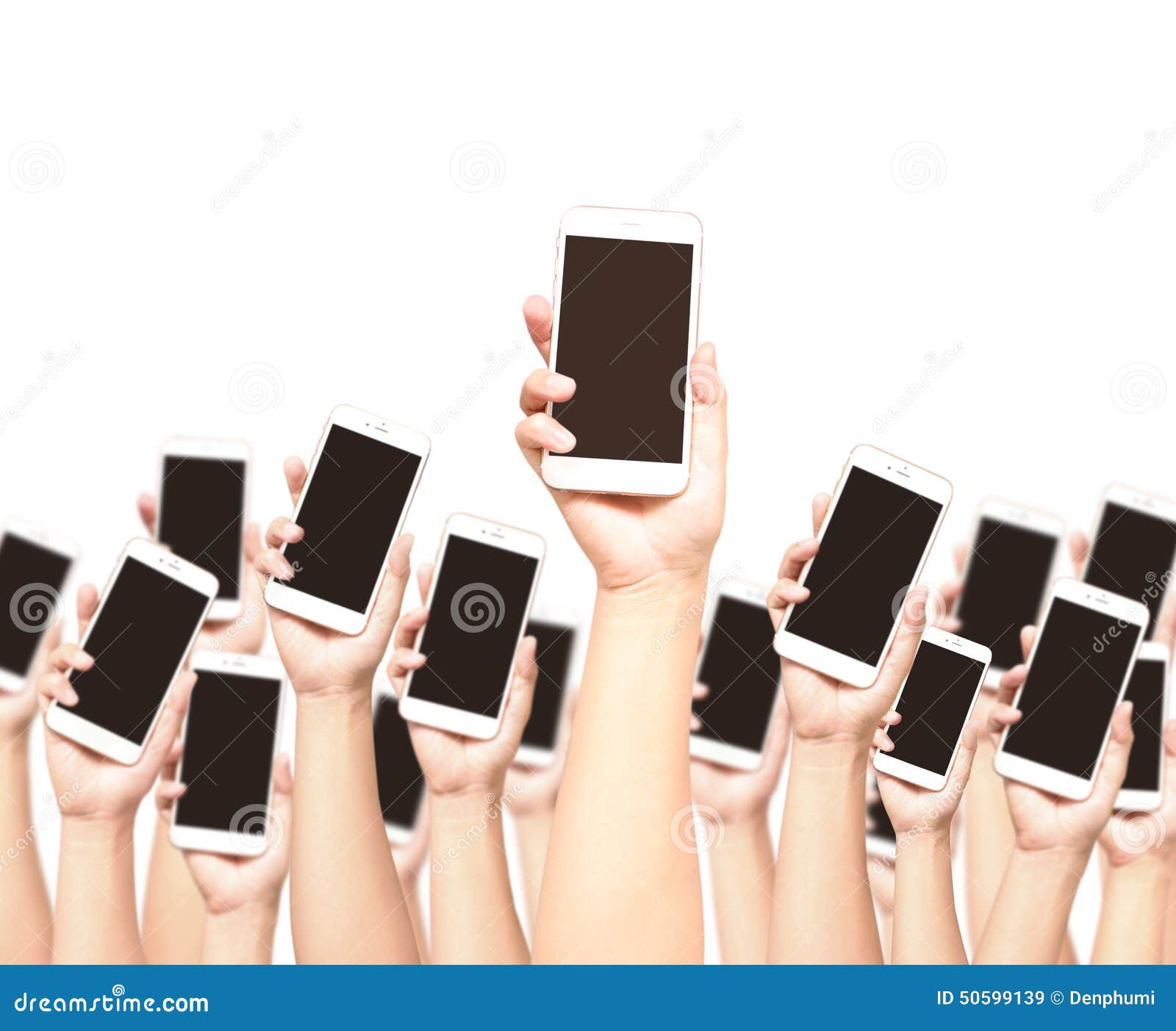 Modern Mobile Phone in Hand Stock Image - Image of technology, hold ...