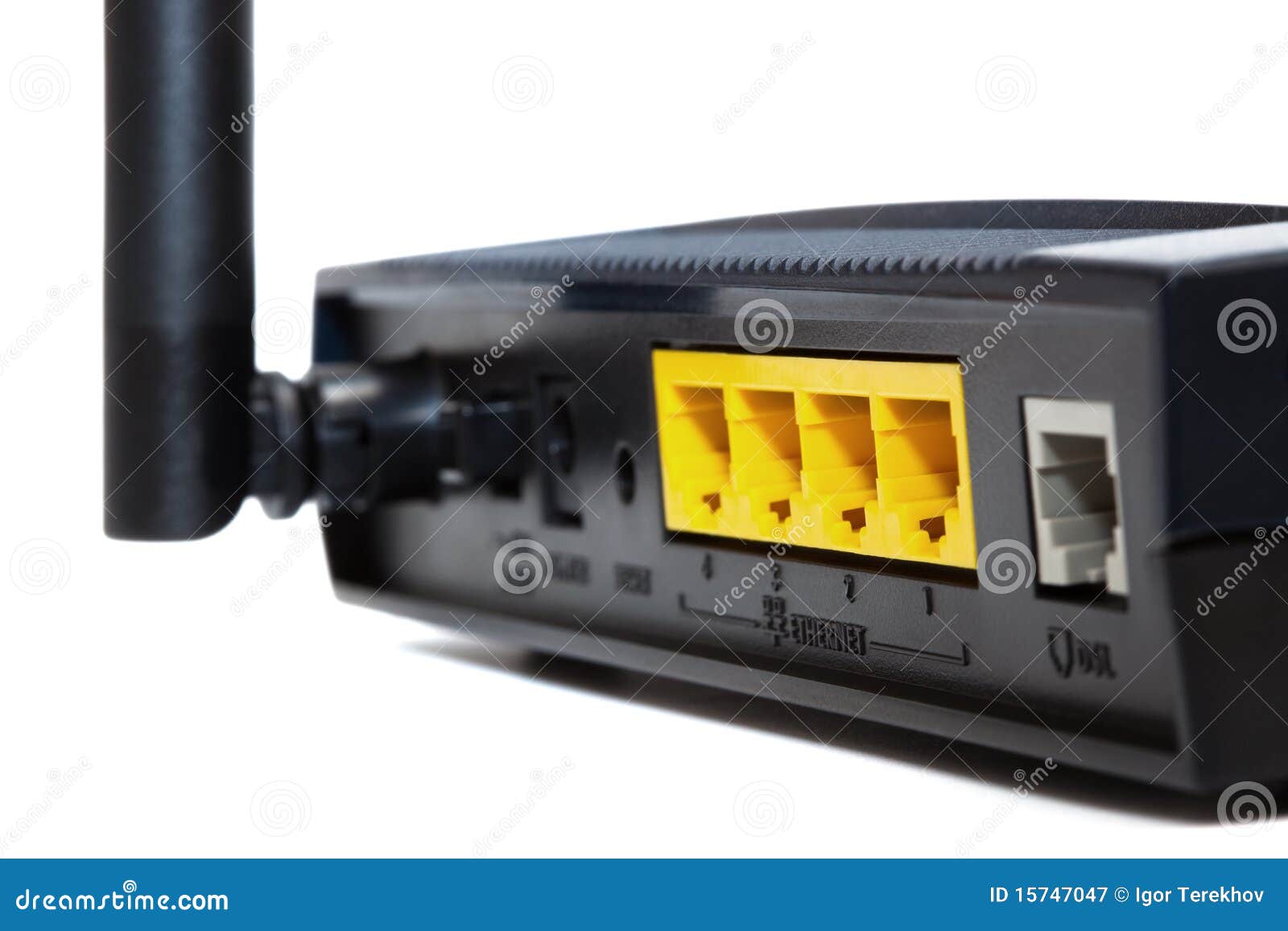 Modern modem stock image. Image of communication, technology - 15747047