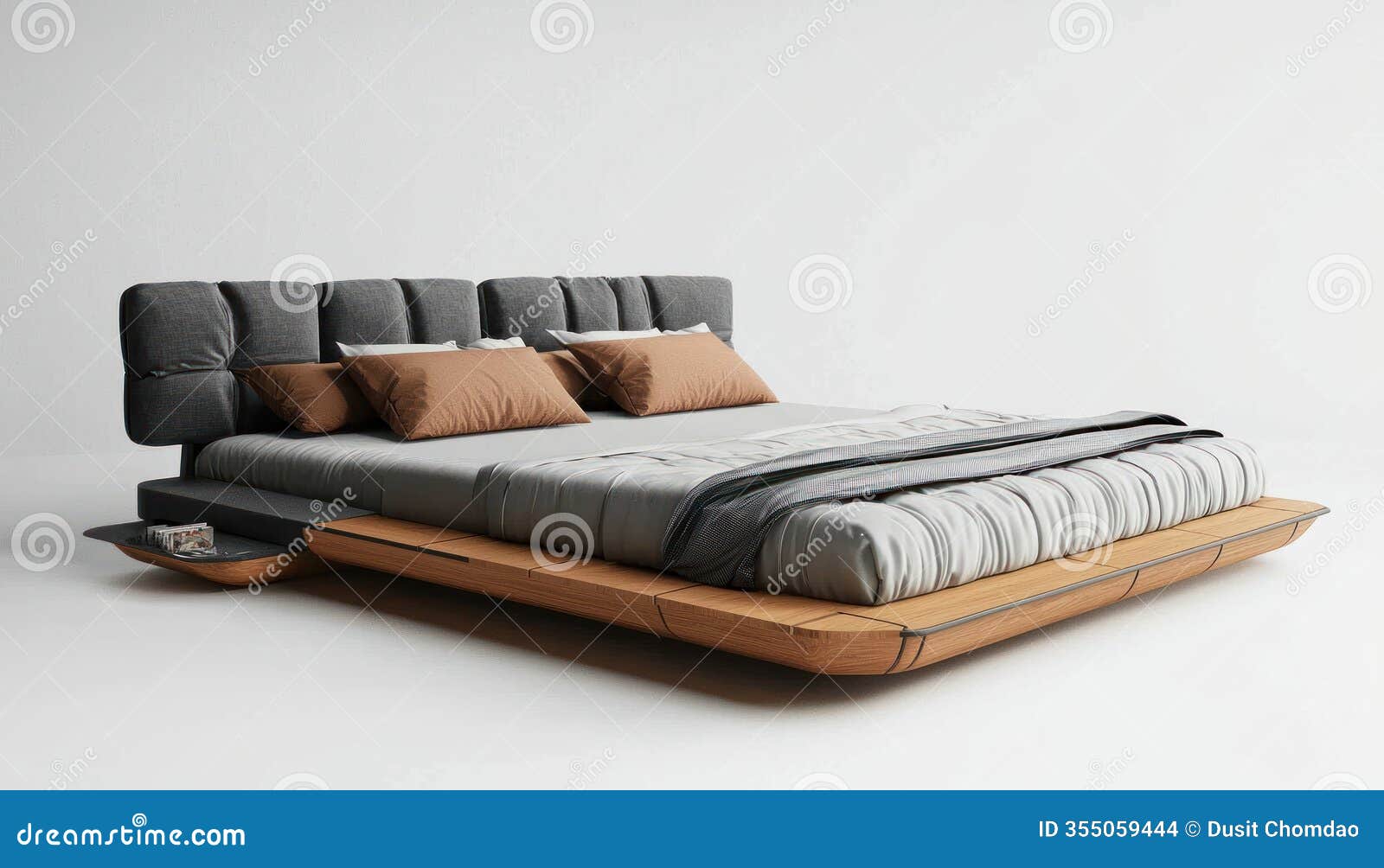 Modern Modular Bed Frame with Adjustable Height for Adaptable Bedroom ...