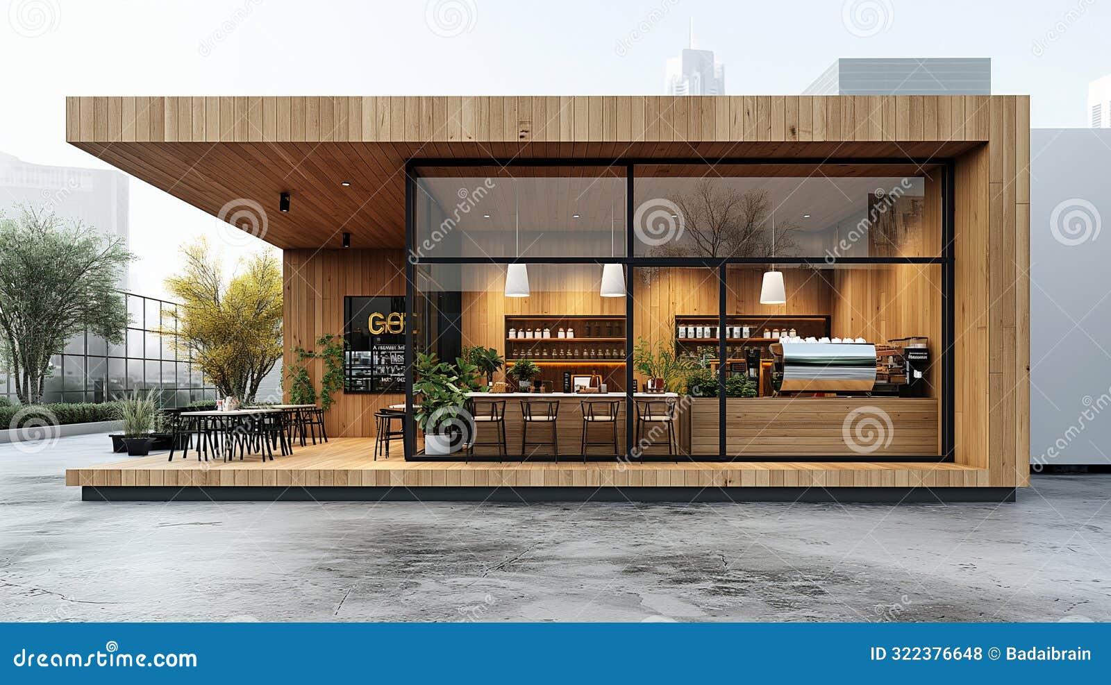 Modern Modular Private Townhouses With Wooden Cladding. Residential ...