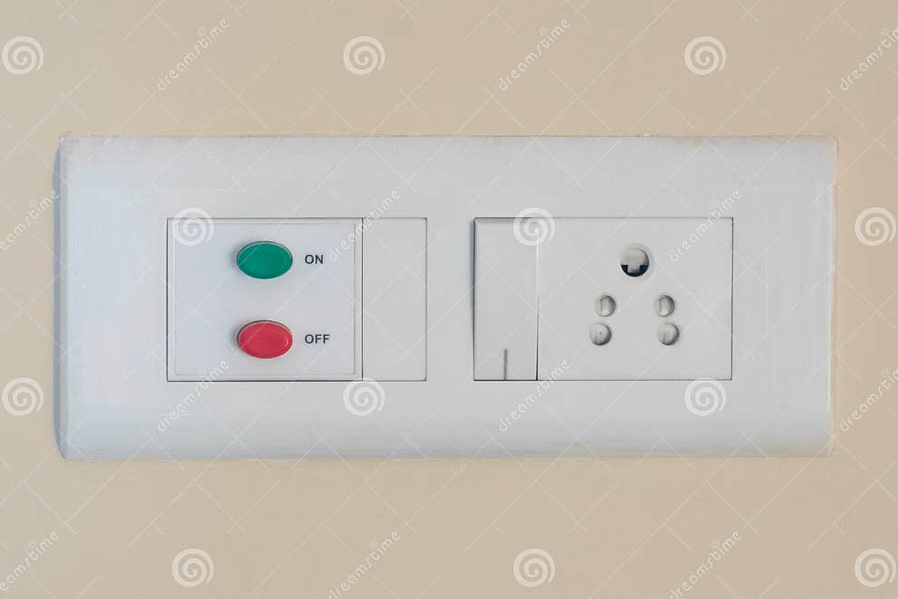 Modern modular switchboard stock photo. Image of socket - 172369154