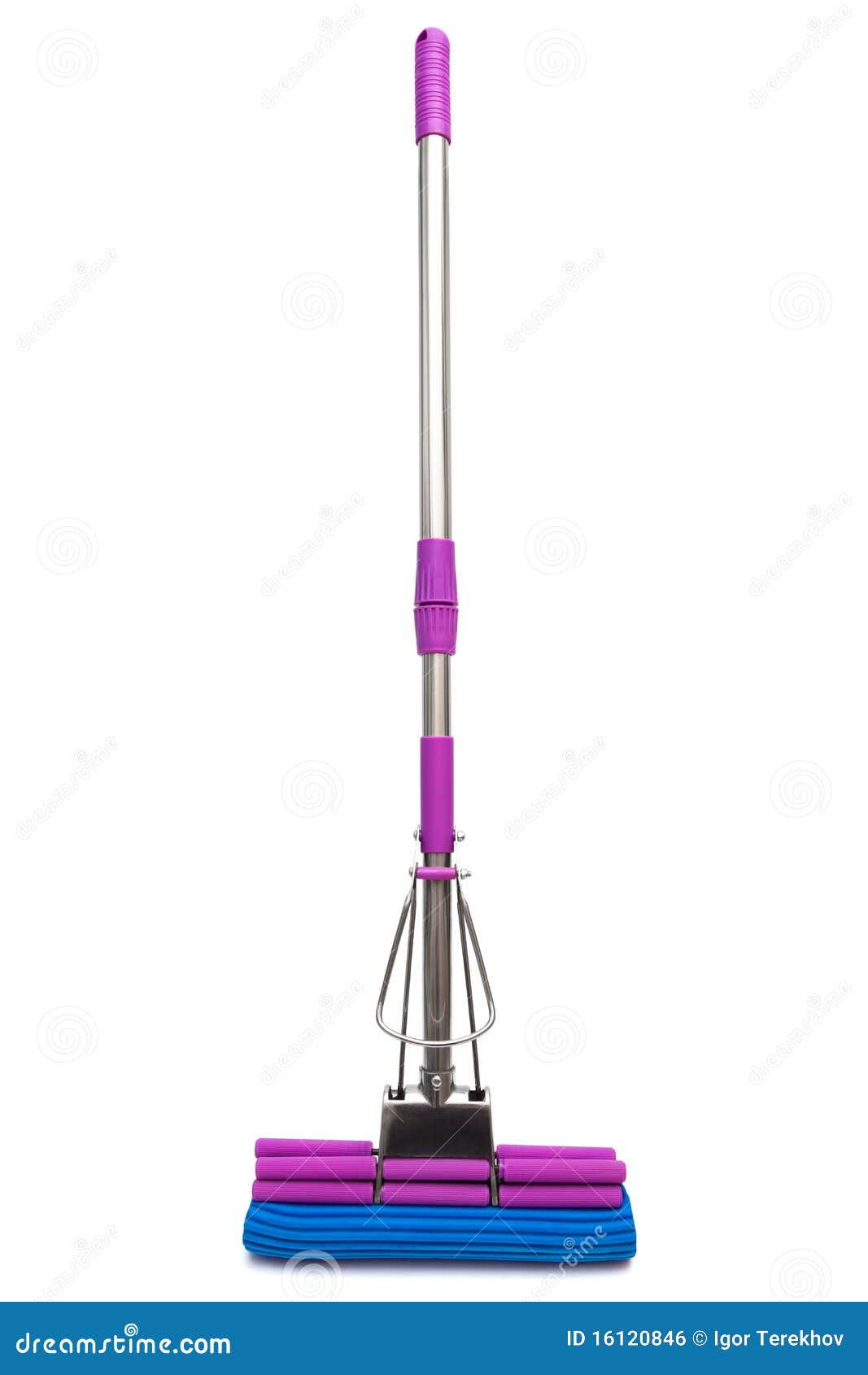 Modern mop stock photo. Image of broom, handle, cleaning - 16120846