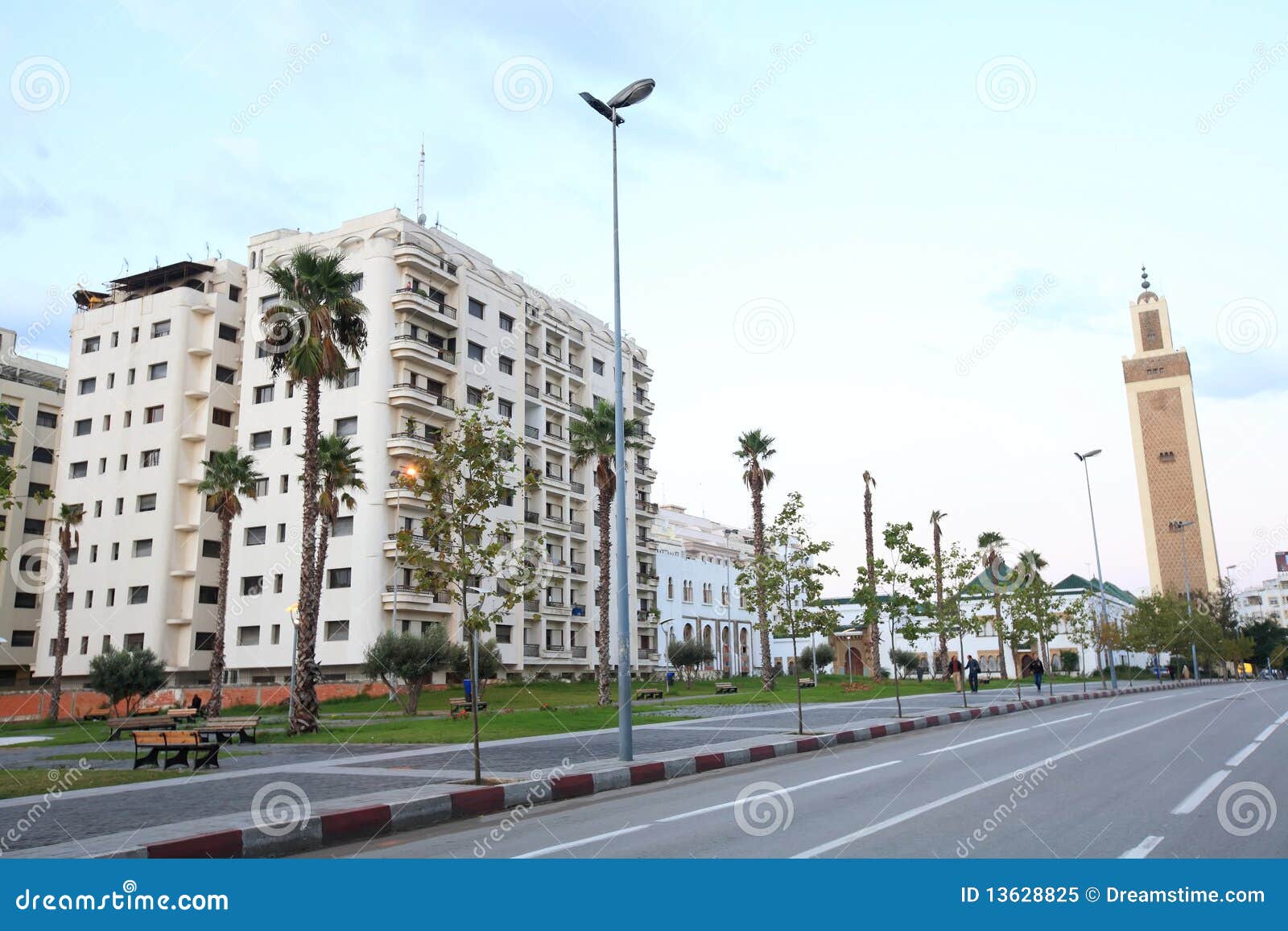 Modern Moroccan Architecture Stock Image - Image of doors, architecture ...