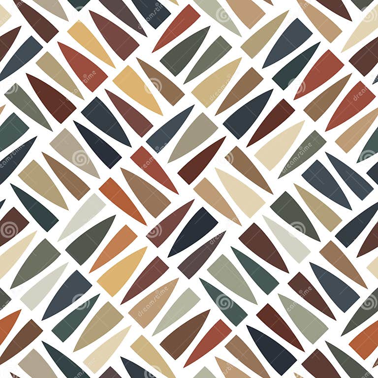 Modern Mosaic Design with a Geometric Pattern of Diagonal Lines Made of ...