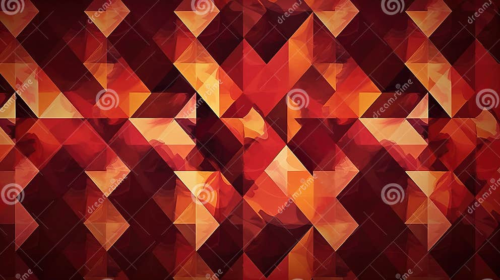 A Modern Mosaic Window Inspired Wallpaper Artwork, Ai Generated Image ...