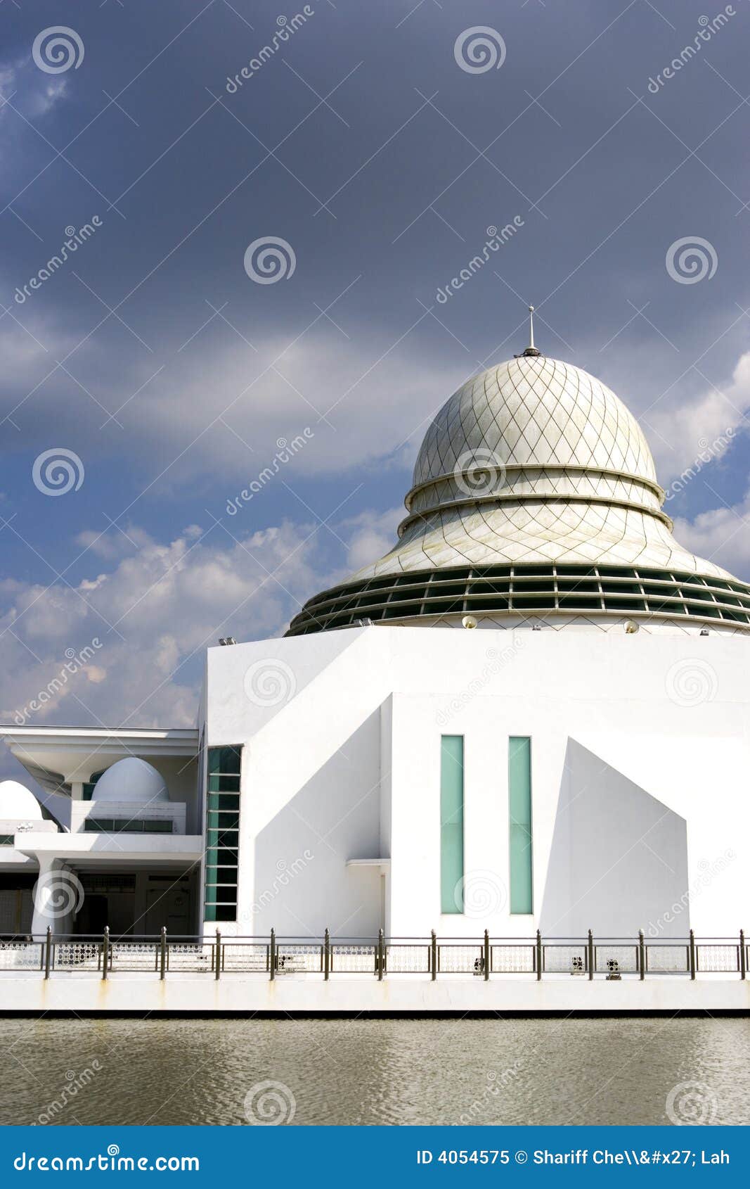 Modern mosque stock image. Image of domed, worship, muslim - 4054575
