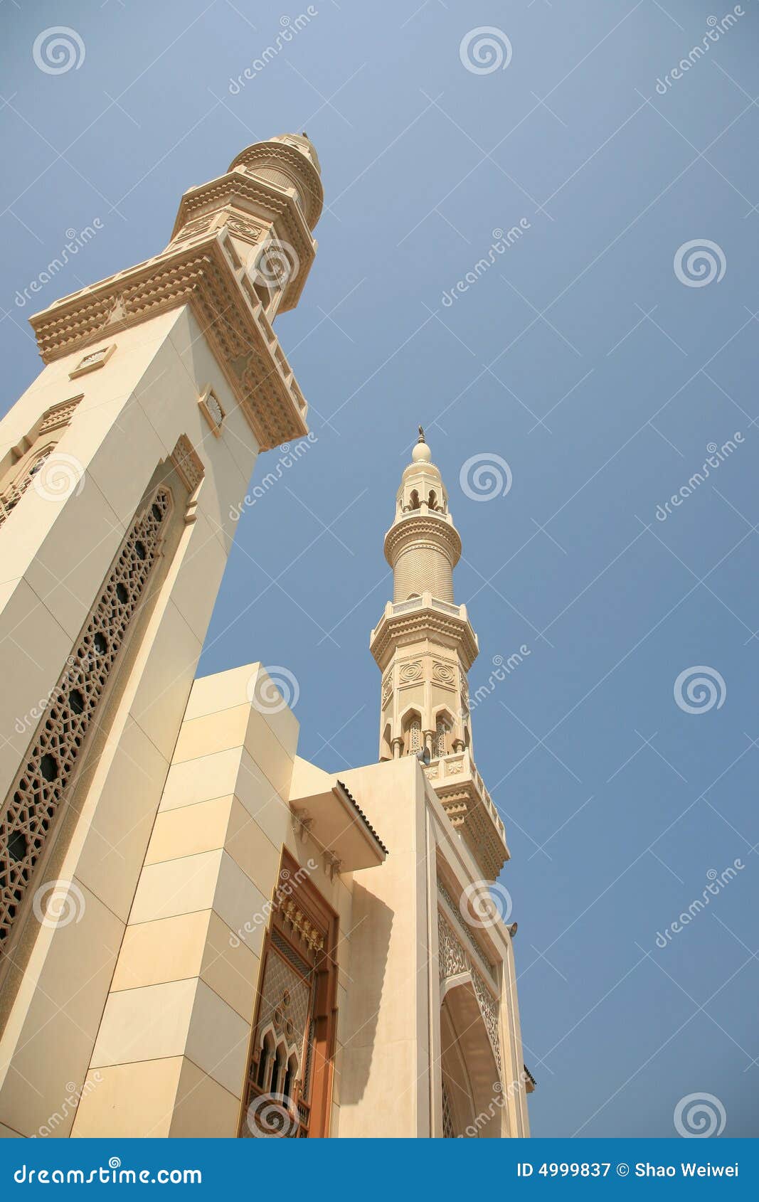 Modern Mosque stock image. Image of artistic, construction - 4999837