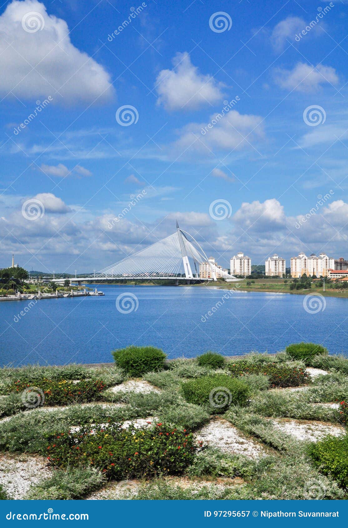 Modern mosque in Malaysia stock image. Image of culture - 97295657