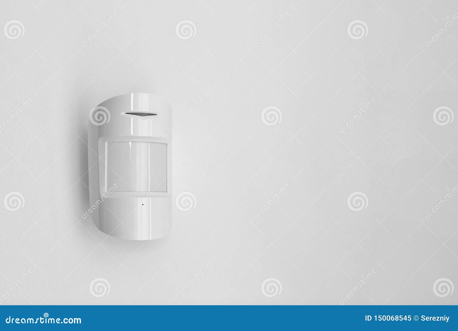 Modern Motion Sensor Indoors Stock Image - Image of alert, electronic ...