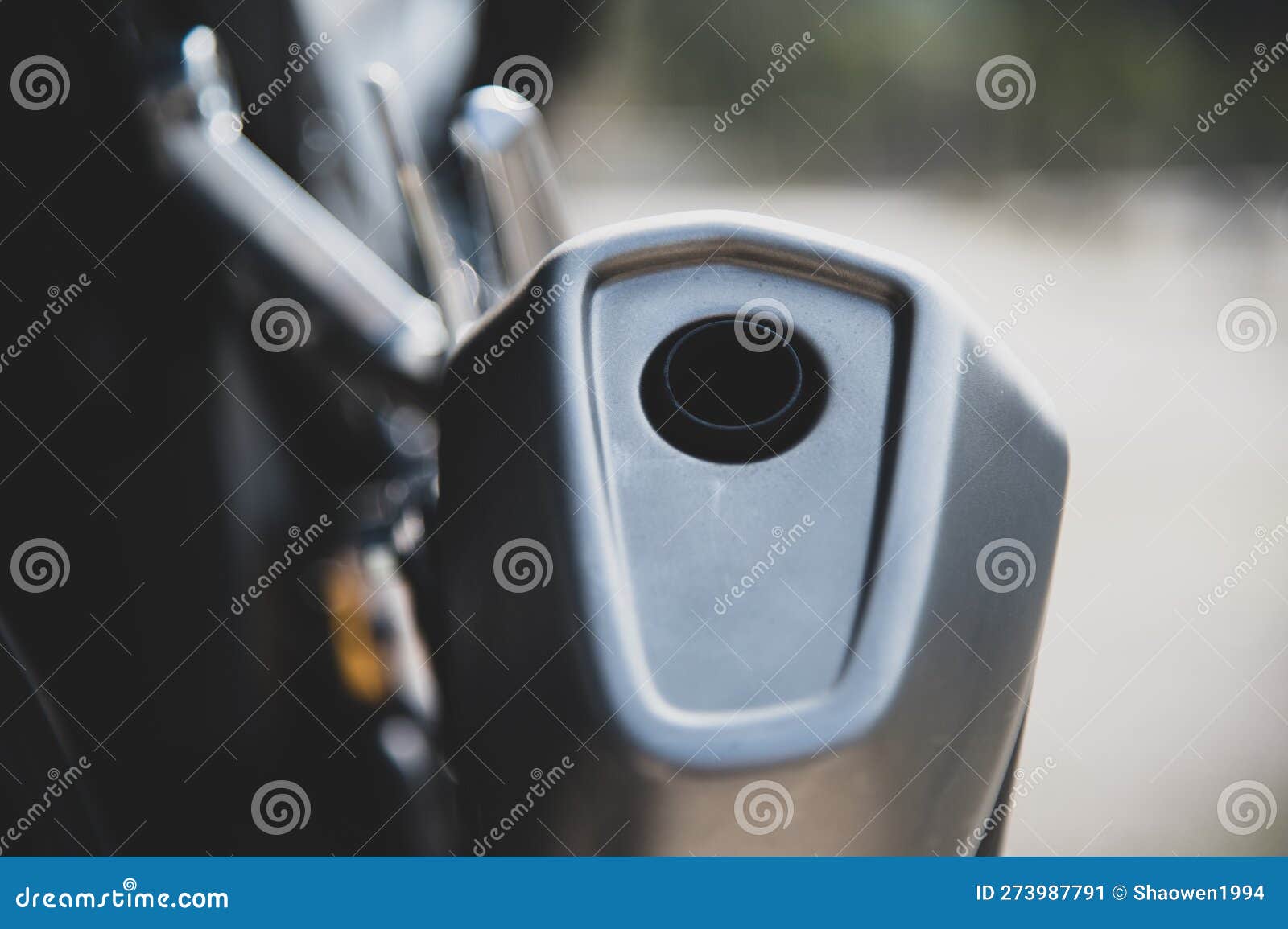 Modern motorcycle stock image. Image of power, transportation - 273987791