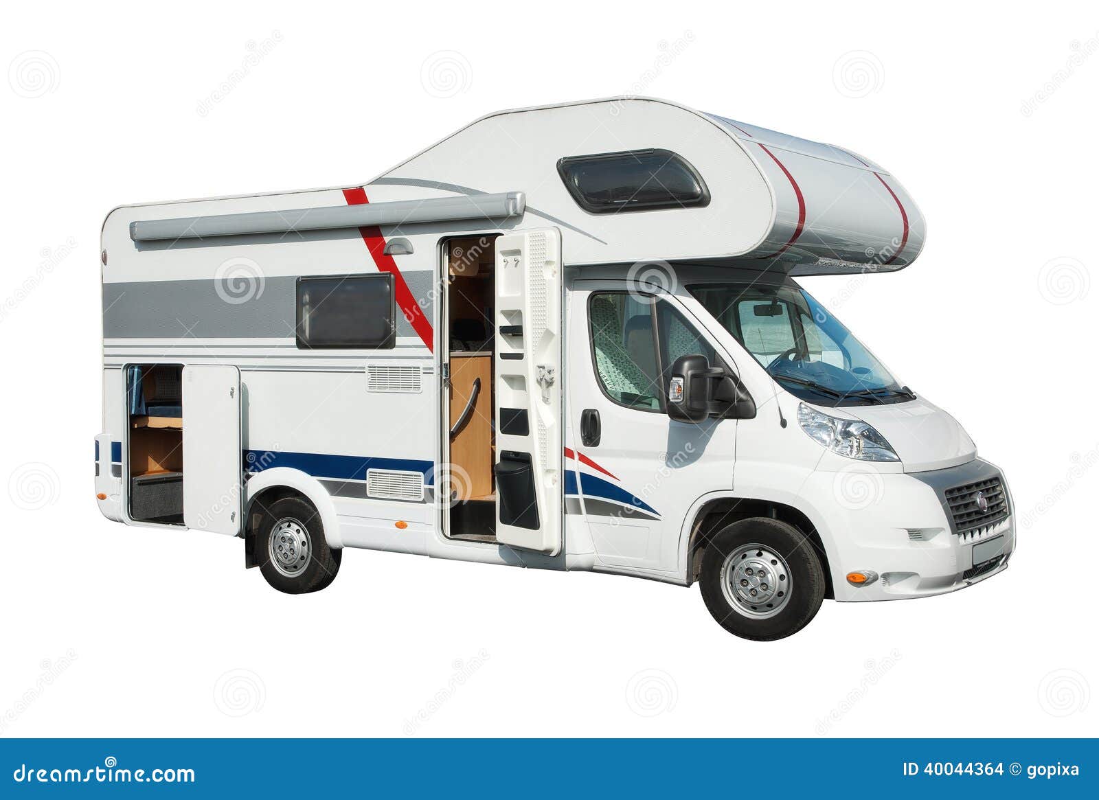 Modern motorhome stock photo. Image of modern, caravan - 40044364