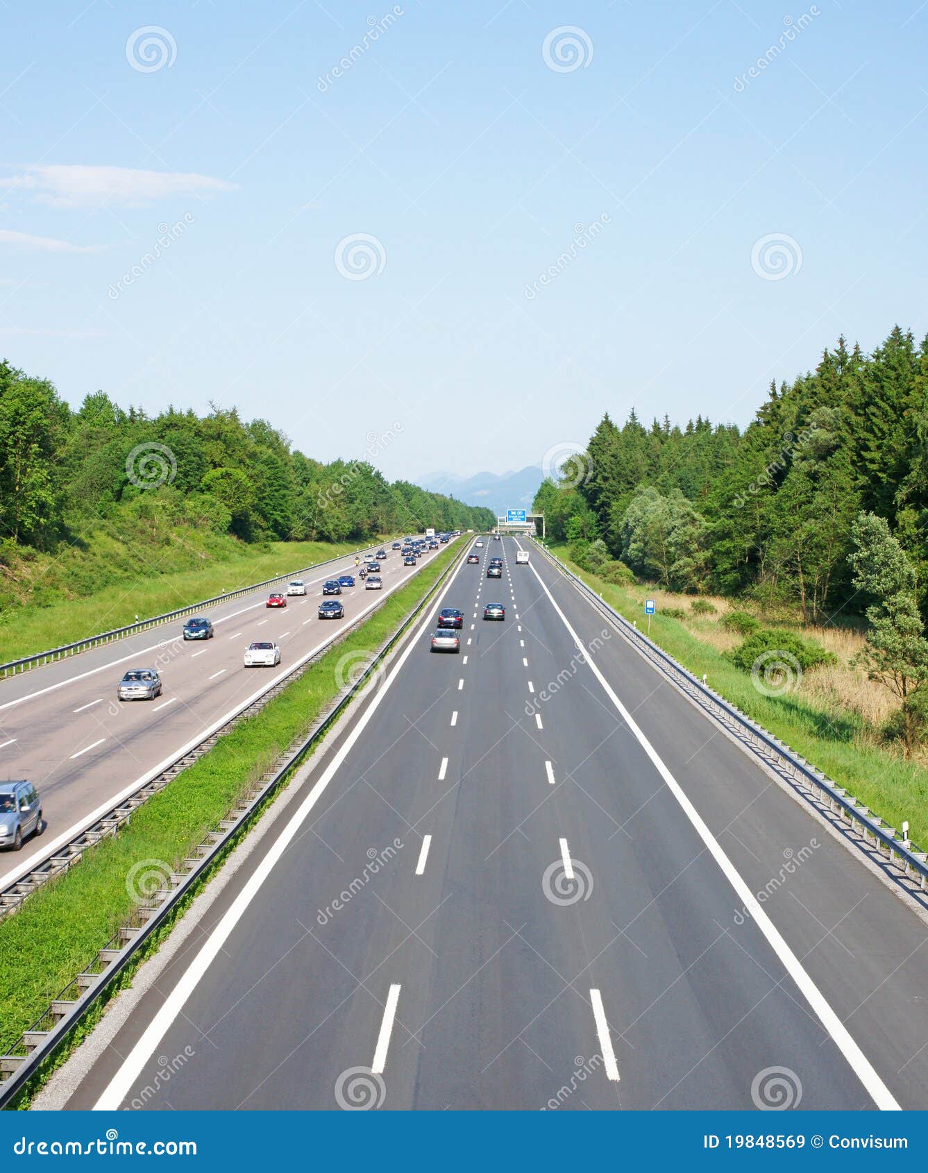 Modern motorway stock image. Image of background, high - 19848569