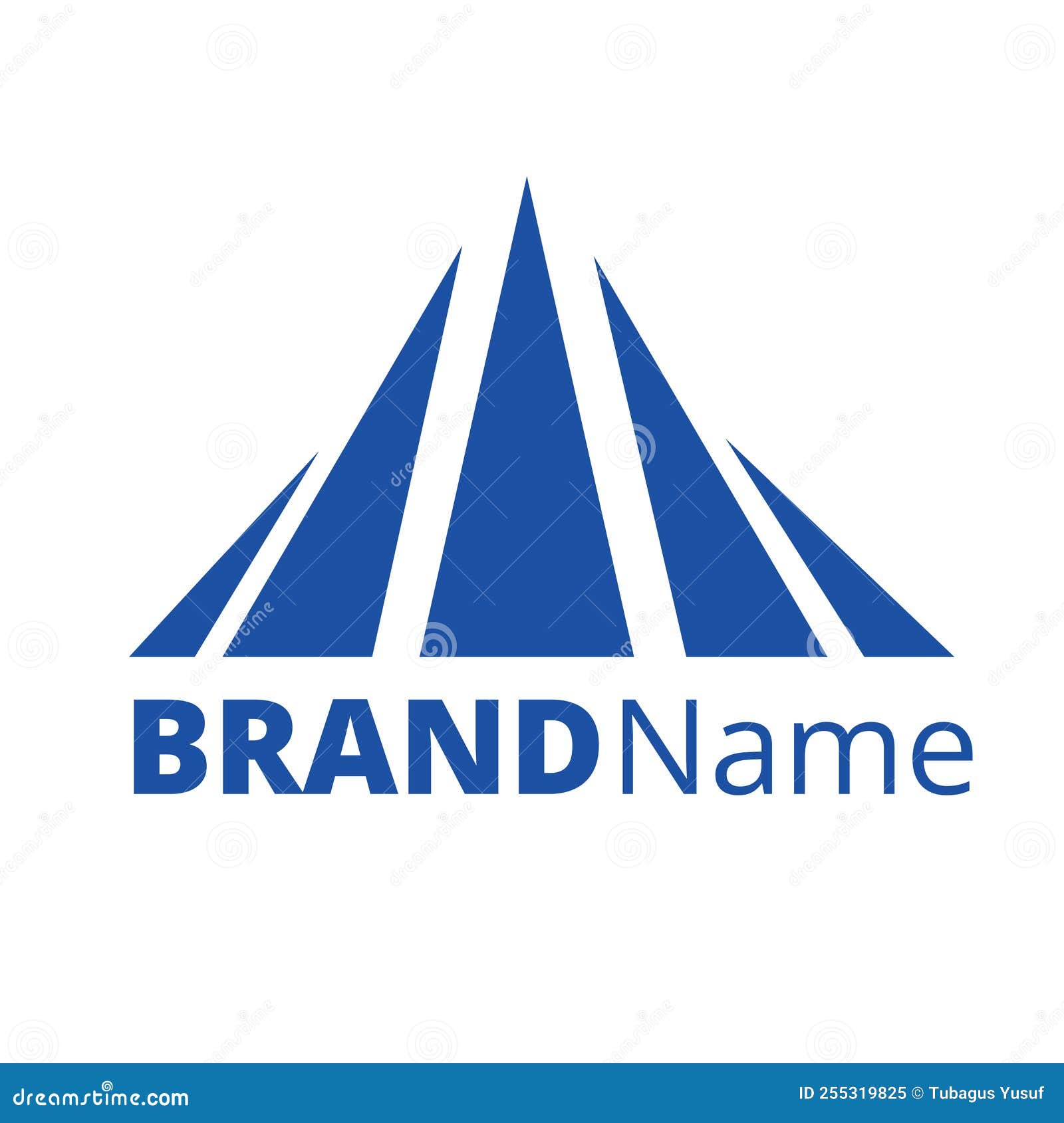 Modern Emblem Mount Logo Design Vector Stock Vector - Illustration of ...