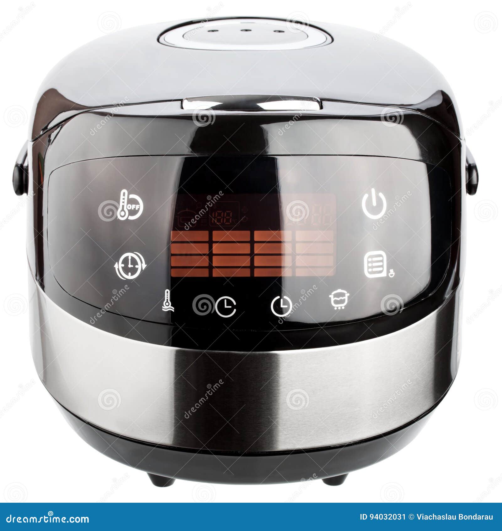 Modern multi cooker stock image. Image of electronic - 94032031