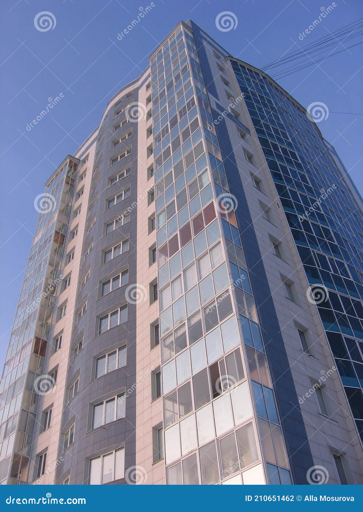 Modern Multi-storey Building Architecture in Urban Development with a ...