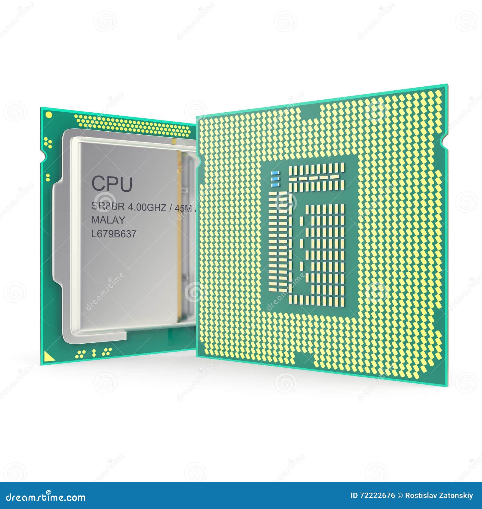Modern Multicore CPU Texture Stock Photo | CartoonDealer.com #26724264