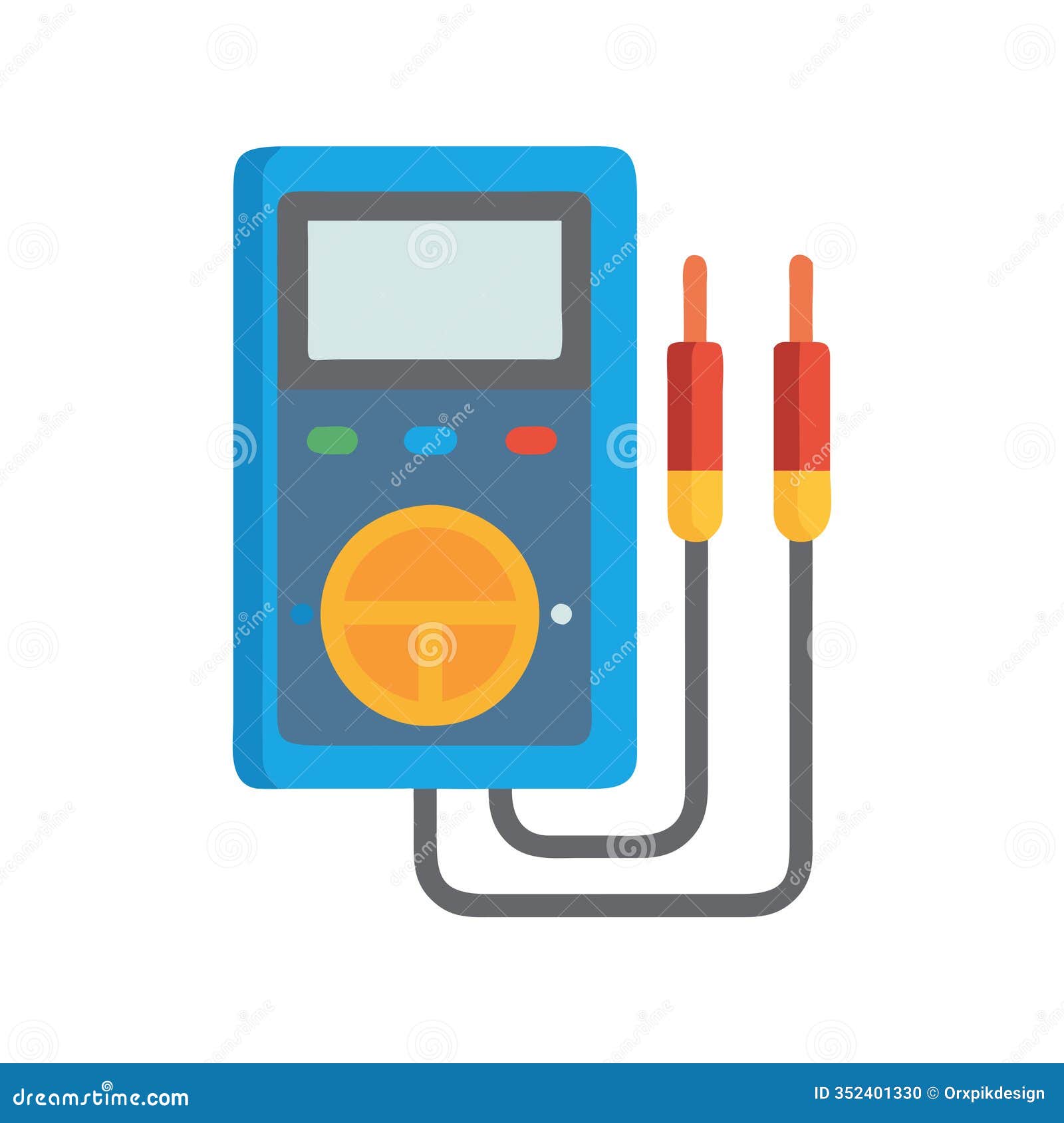 Modern Multimeter Graphic Icon Illustration Stock Illustration ...