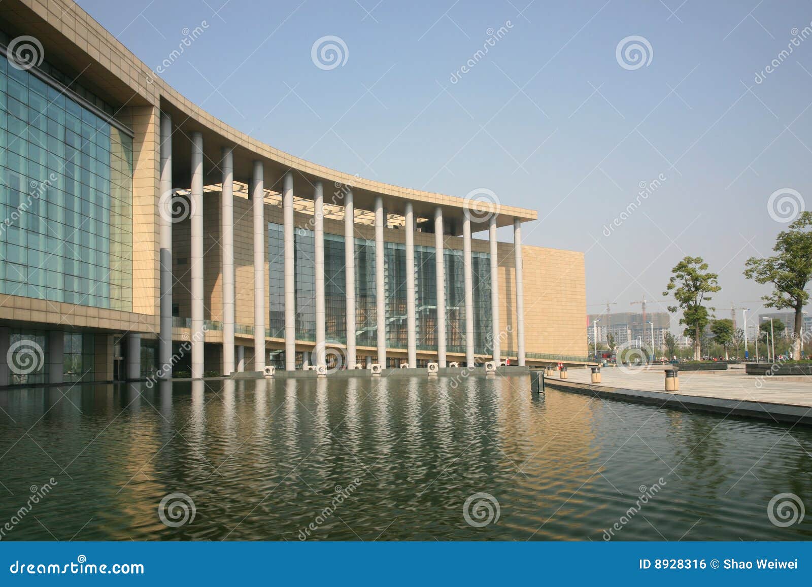 Modern Museum Building stock photo. Image of building - 8928316