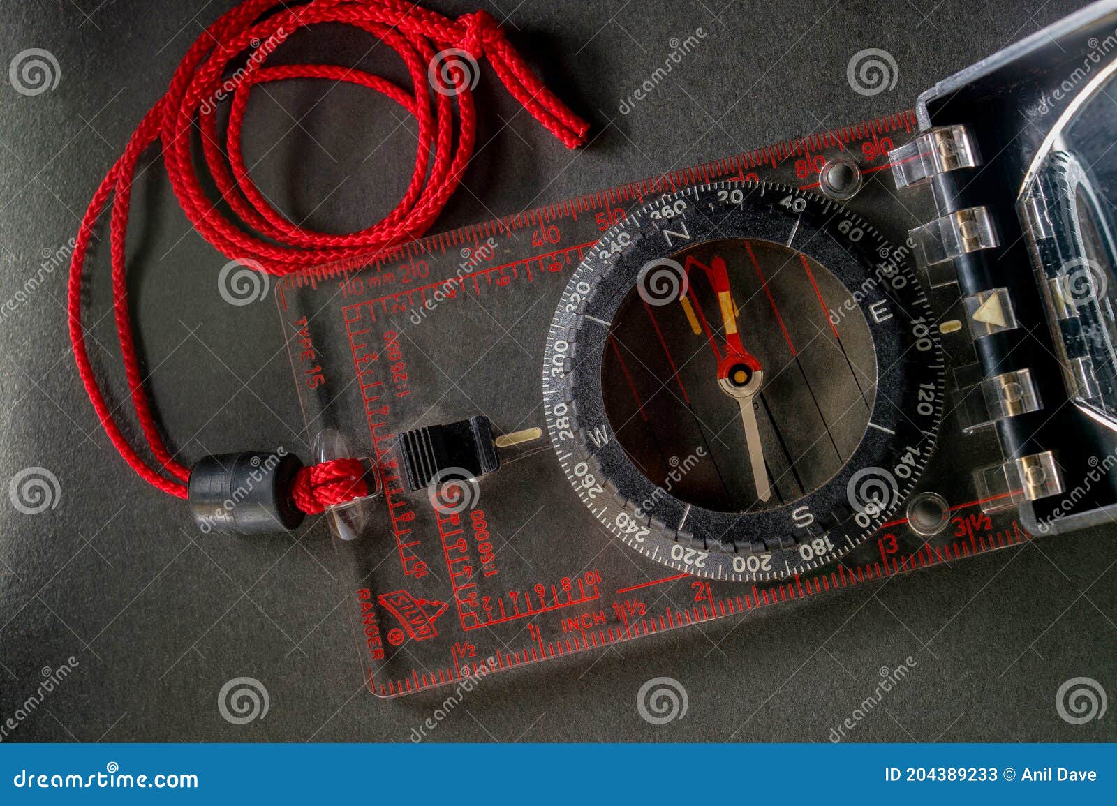 Modern Navigation ORIENTEERING RANGER TYPE MAP COMPASS Kalyan Editorial ...