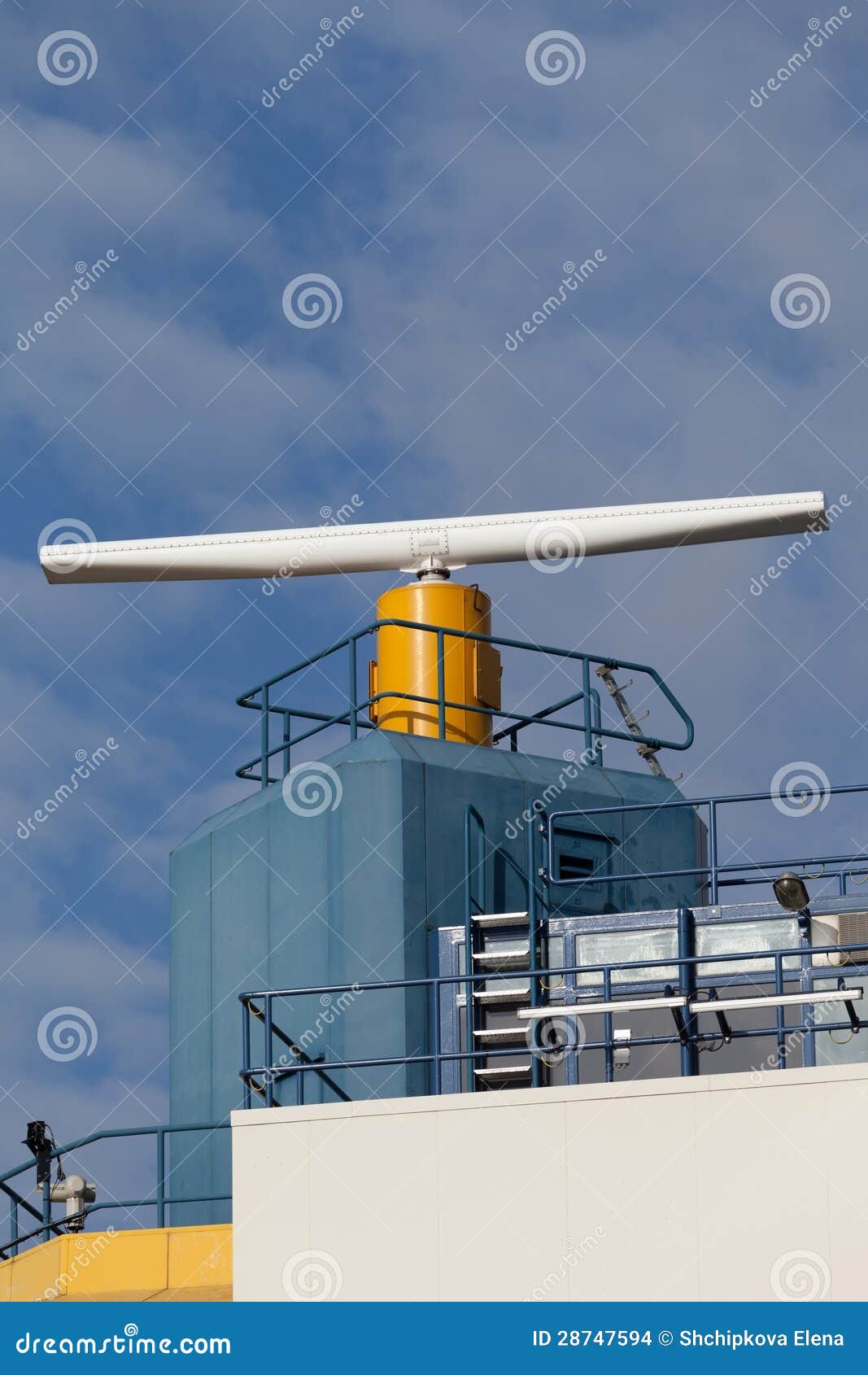 Modern navigation radar stock photo. Image of control - 28747594