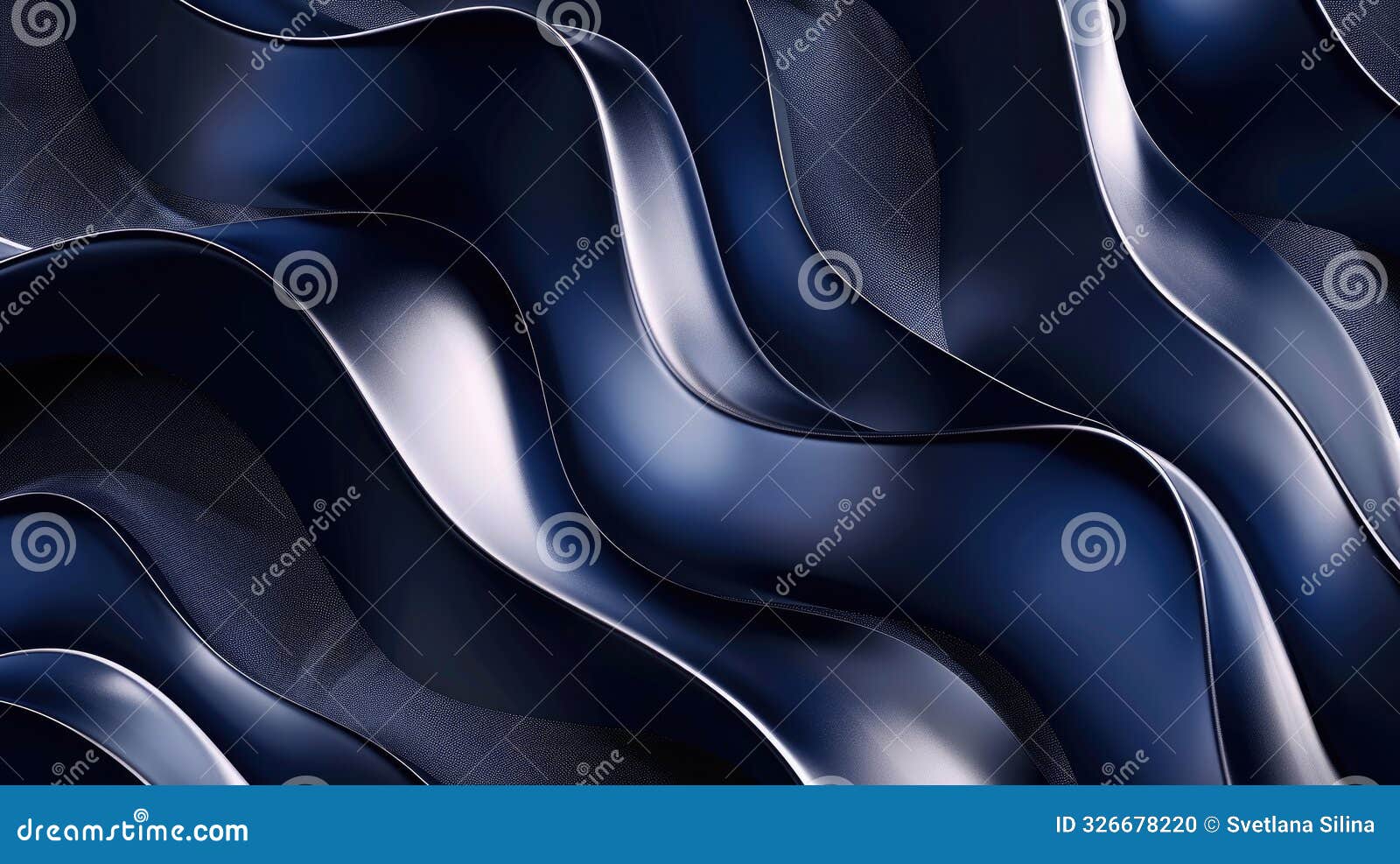 Modern Navy Blue and Silver Abstract Pattern, Simple Gradient Fade ...