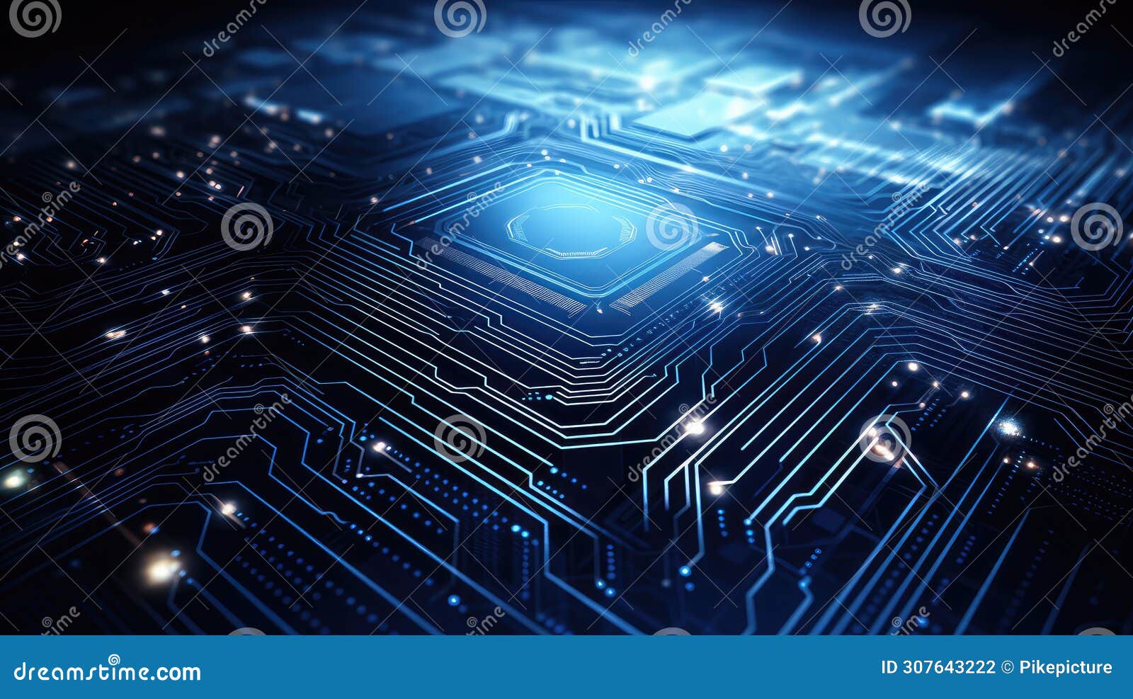 Modern Navy Blue Technology Background Stock Illustration ...