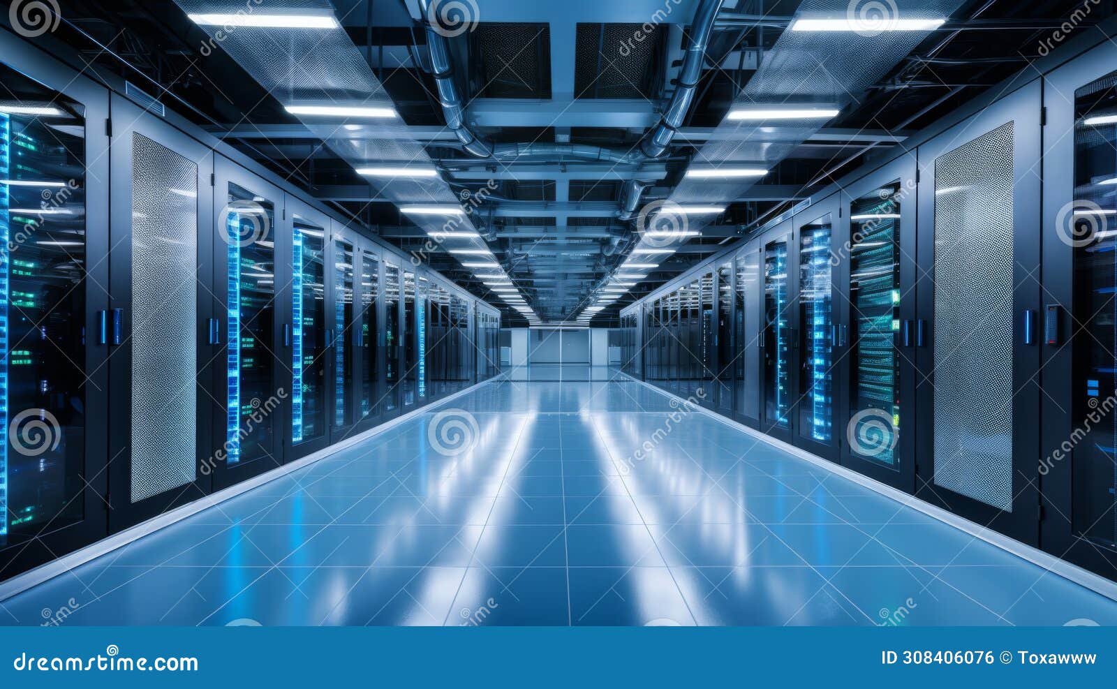 Modern Network and Telecommunication Technology Computer Concept Stock ...